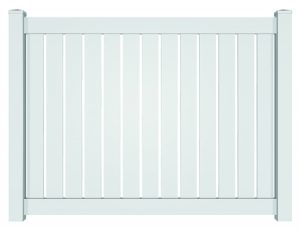 Great Railing -vinyl fence, semi privacy, closed top vinyl, lattice top ...